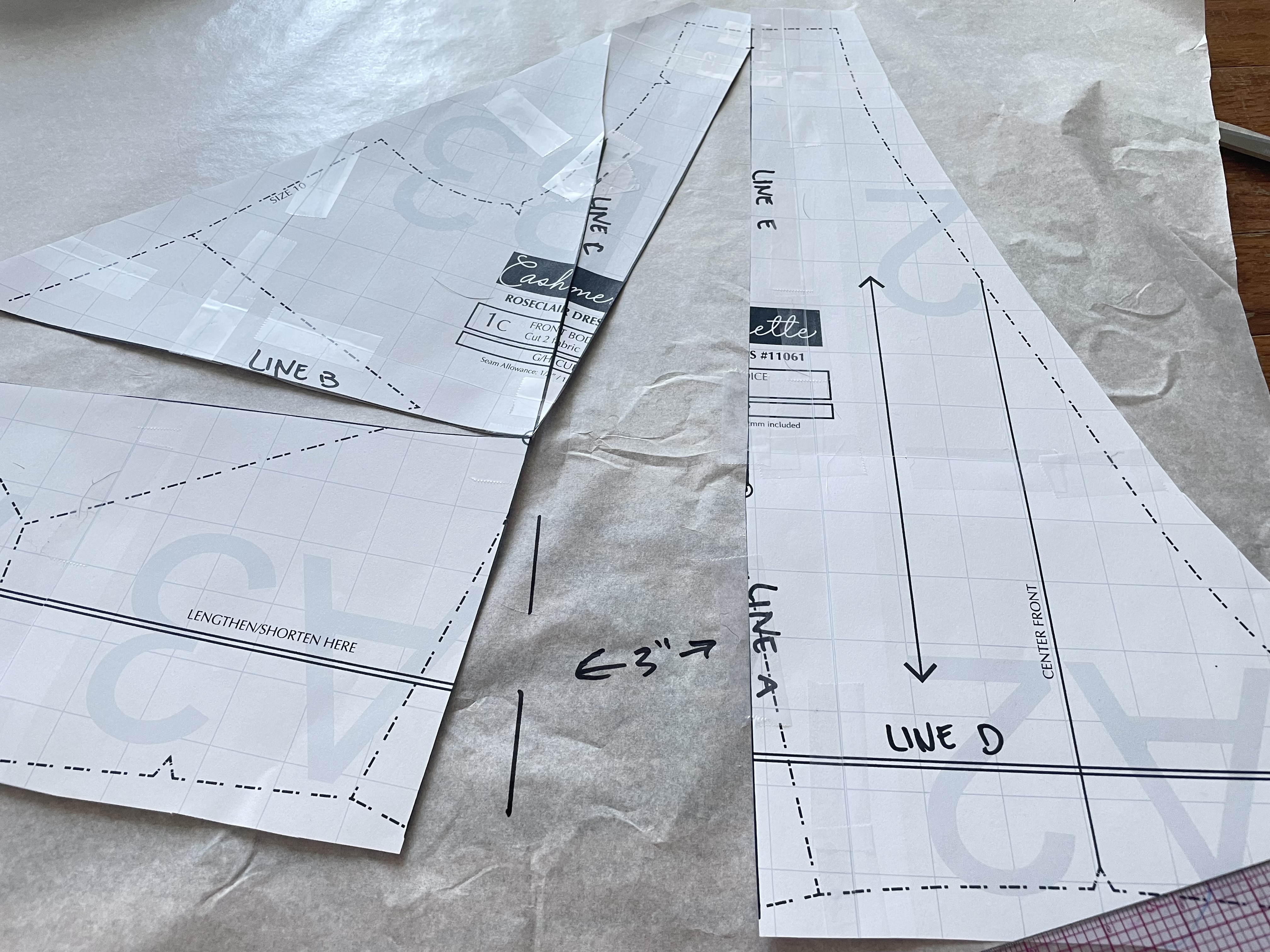 Full Bust Adjustment Guide | Giant FBA on a Woven Bodice – Sew Busty ...