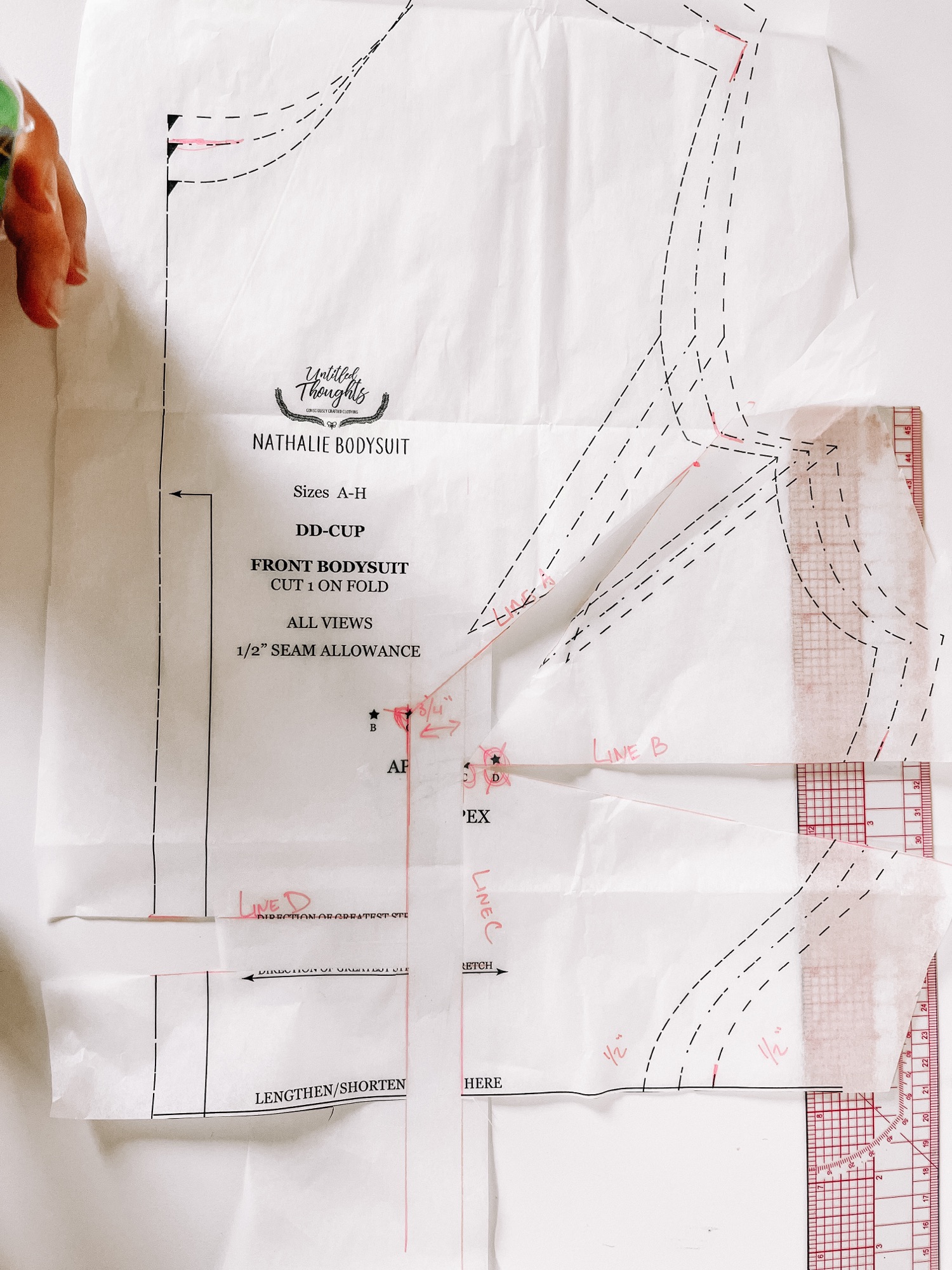 Full Bust Adjustment Guide | Bodysuit FBA – Sew Busty Community