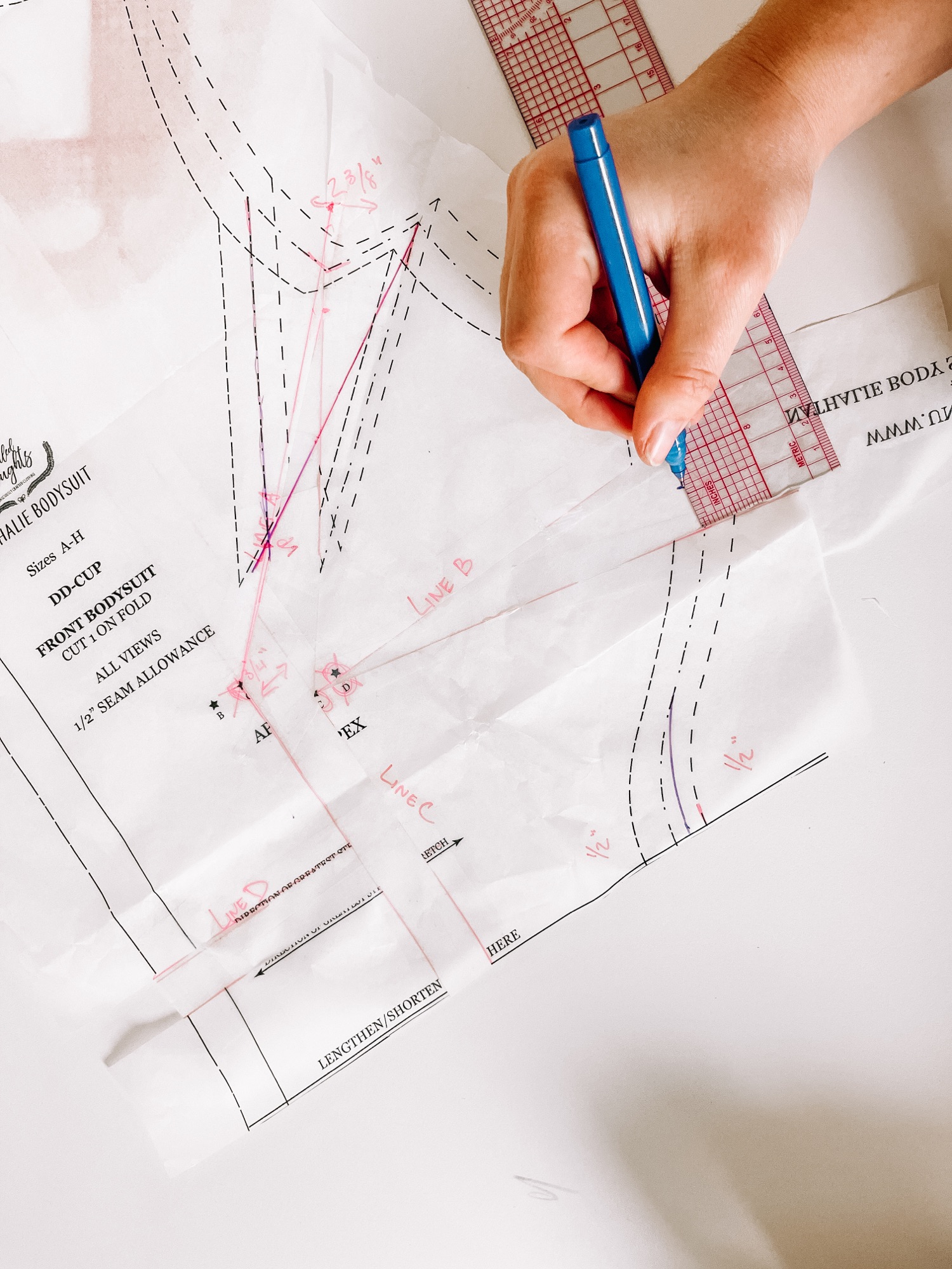 Full Bust Adjustment Guide | Bodysuit FBA – Sew Busty Community